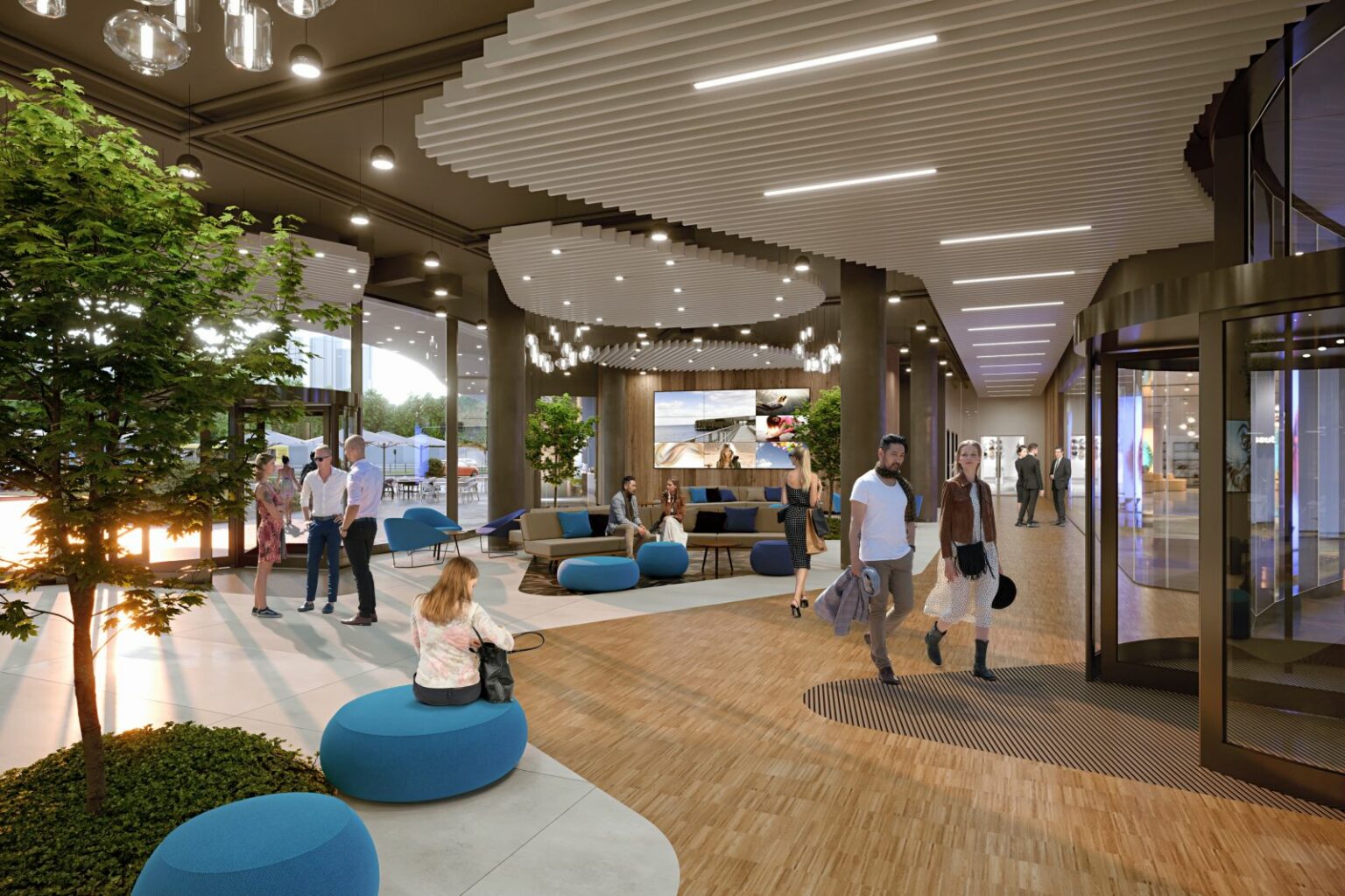 Infinity office building in Wroclaw takes its final shape ...