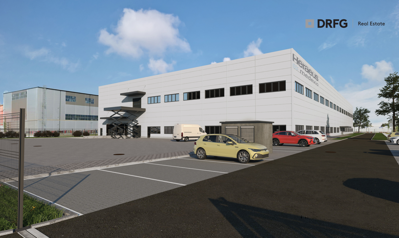 DRFG building new production hall for Heraeus Medevio - EuropaProperty.com
